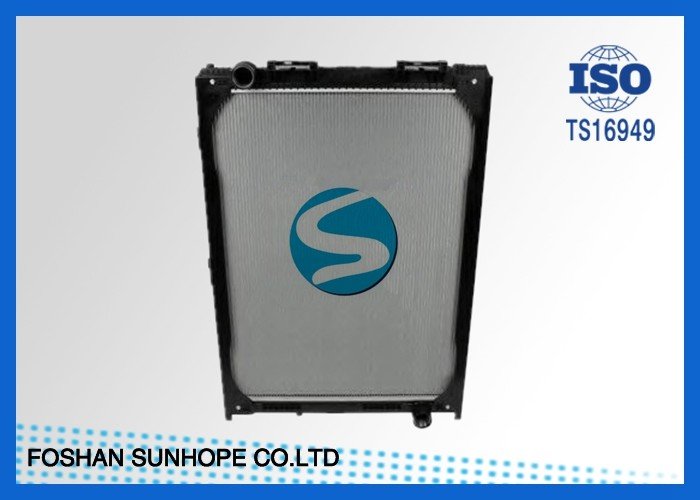 High Heat Transfer Aluminum Truck Radiators , 1994 Man Truck Radiator Multi Fins