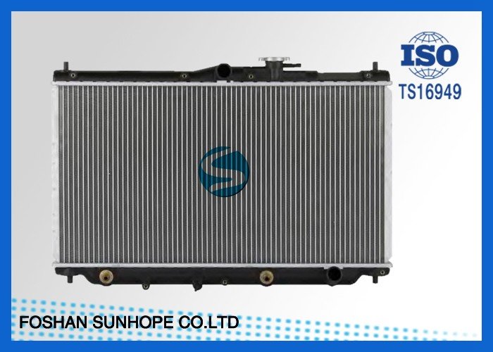 HONDA Heating Radiator Replacement Parts Inlet / Outlet Tanks 688*49.5*4.7*4.5*R8.5