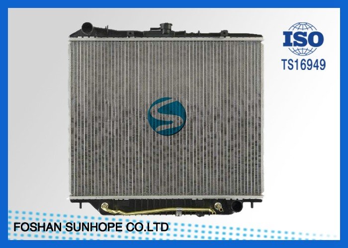 ISUZU Aluminum Radiator Parts  Inlet / Outlet Tank 635*49.5*4.5*4*R8 DPI 1571/1302