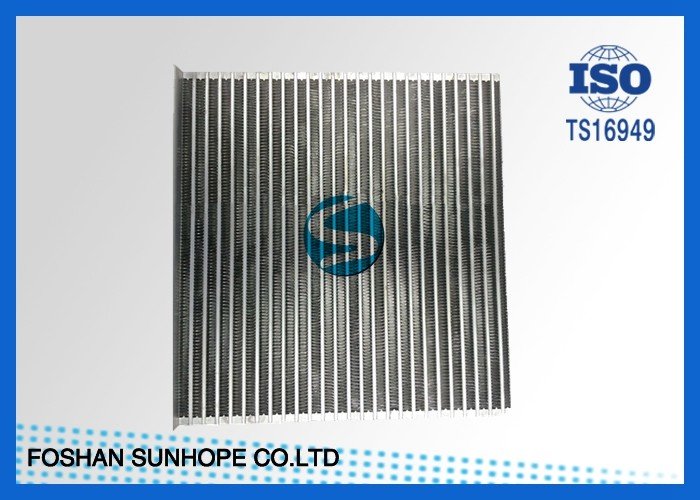 Toyota Honda Car Radiator Replacement Tube - Fin - Tube Aluminum Header Plate