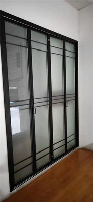 25 narrow series anti clamp hand aluminum folding door bifold doors internal doors new style hot sale
