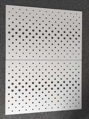 PVDF Aluminum Solid Panels Exterior Metal Cladding Perforated patterns supplier