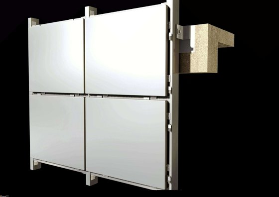 PVDF Aluminum Solid Panels Exterior Metal Cladding Perforated patterns supplier