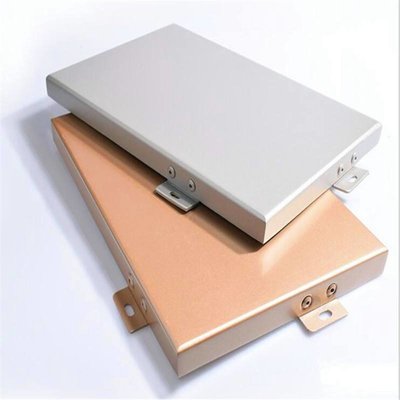 Exterior Wall Cladding Metal Aluminum Solid Panel -Powder Coating Solid Aluminum Sheet supplier