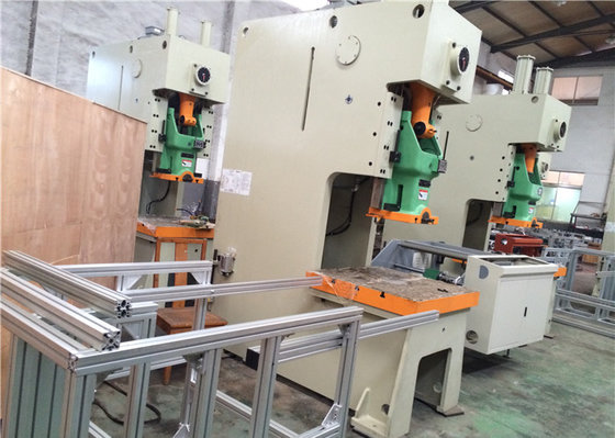 Electric / Pneumatic Type Aluminium Foil Container Making Machine Low Noise Level