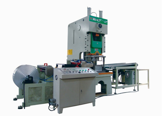 Full - Automatic Aluminium Foil Container Making Machine For Food Packaging