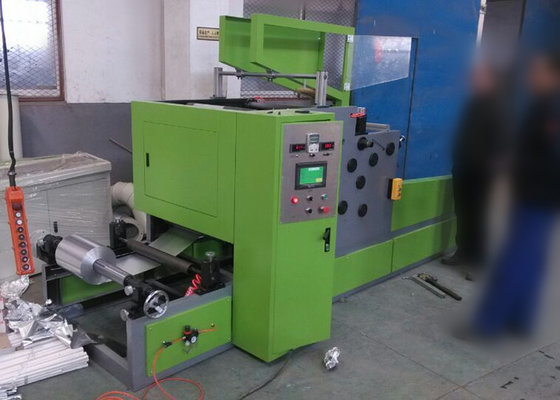 Feeding Accuracy Automatic High Speed Aluminium Foil Rewinding Machine Easy Operation