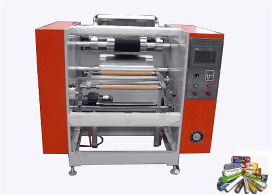 Household Roll Semi Aluminium Foil Cutting Machine With Food Packing 3M To 330M Length
