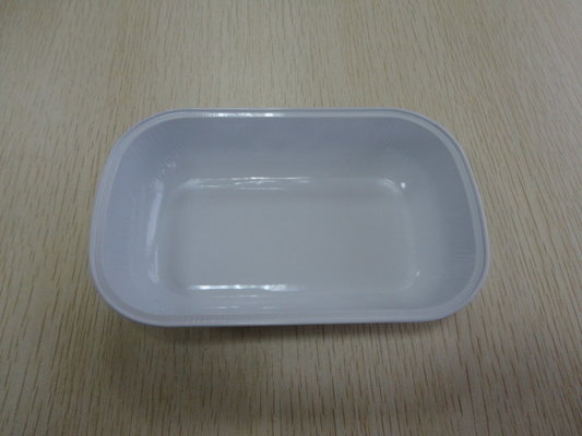 Pollution Free Foil Casserole Dishes For Catering / Aluminum Foil Aviation Meal Box