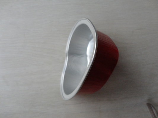 Wrinkle Free Foil Casserole Dishes With Coated Heart Shape , Hotel Aluminium Food Trays