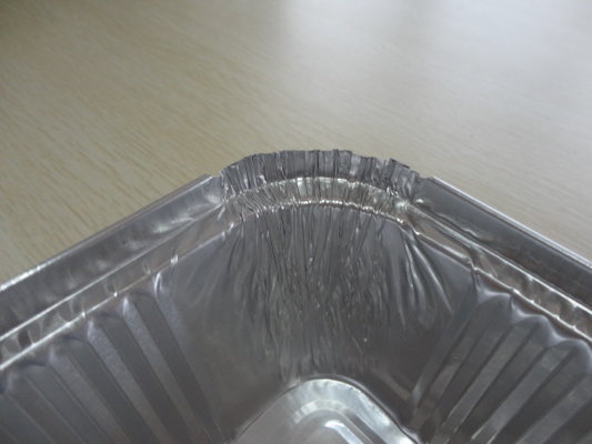 Heat Resistant Aluminium Foil Food Containers 1000ML disposable For Baking
