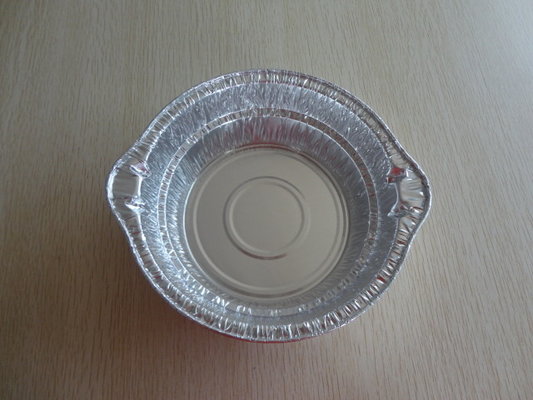 Handles Foil Takeaway containers / Aluminum Foil Bowl Round For Instant Noodles