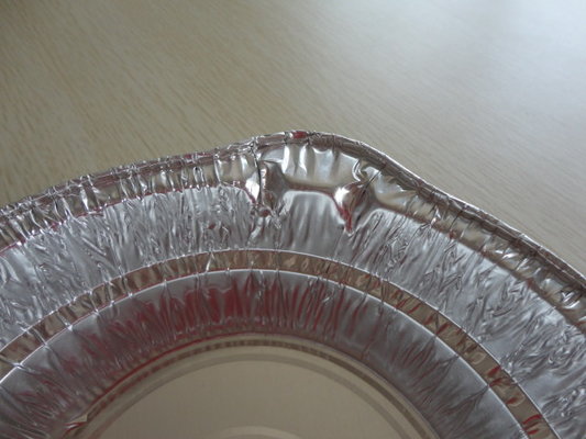 Handles Foil Takeaway containers / Aluminum Foil Bowl Round For Instant Noodles