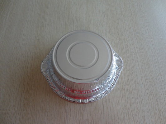Handles Foil Takeaway containers / Aluminum Foil Bowl Round For Instant Noodles