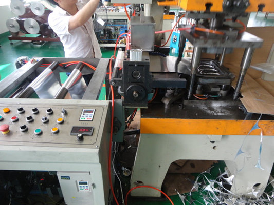 Electric and pneumatic Aluminium Foil Container Making Machine High efficient