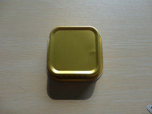 OEM Food Grade Square Foil Casserole Dishes / Aluminum Foil Baking Pan
