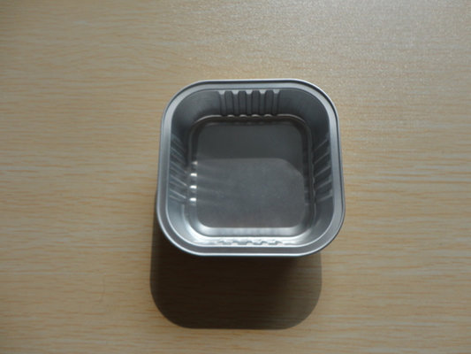 OEM Food Grade Square Foil Casserole Dishes / Aluminum Foil Baking Pan