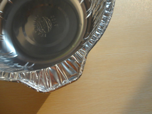 X-large Aluminum Foil Baking Pans With Lids Round Shape For Food Package 0.135MM Thickness