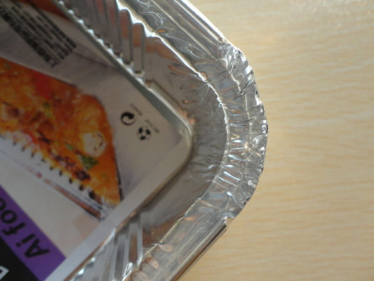 Kitchen Recycling Aluminum Foil Containers / Aluminum foil dish Rectangle Shape
