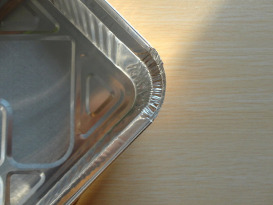 Safe Stackable Foil Takeaway Containers for Food Storage with SGS certification