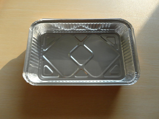 Safe Stackable Foil Takeaway Containers for Food Storage with SGS certification