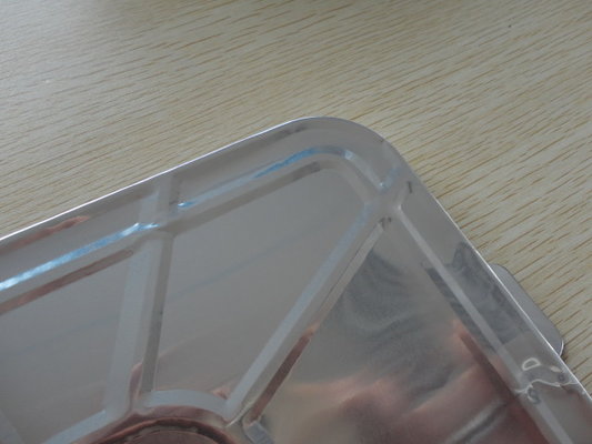OEM Disposable Aluminum Foil Lids Standard-compartment vessel foil containers with lids