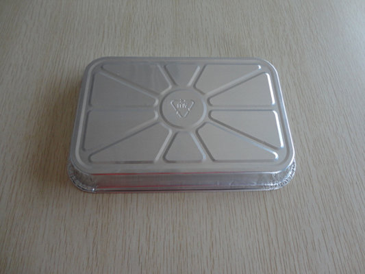 Lightweight Catering Aluminum Foil Food Storage Container Innovative Heat Sealable