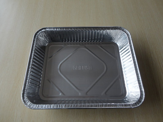 Noodles Aluminum Foil Baking Pans / Steam Table Pan Heat Resistant Full-size Deep