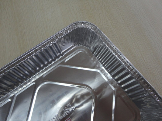 Noodles Aluminum Foil Baking Pans / Steam Table Pan Heat Resistant Full-size Deep