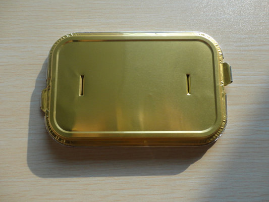 Waterproof inflight catering Disposable aluminum foil lids for food heating