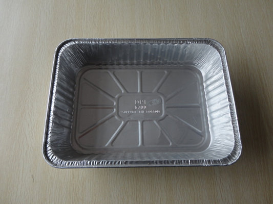 7000ML Aluminum Foil Baking Pans / Foil Takeaway Containers With Lids