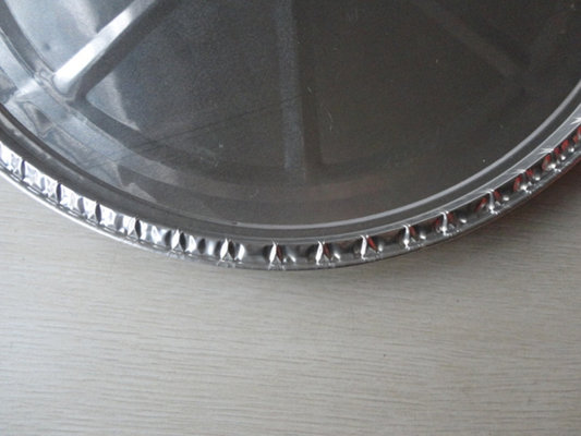 Pizza Round Aluminum Foil Baking Pans With SGS For Outdoor Cookware
