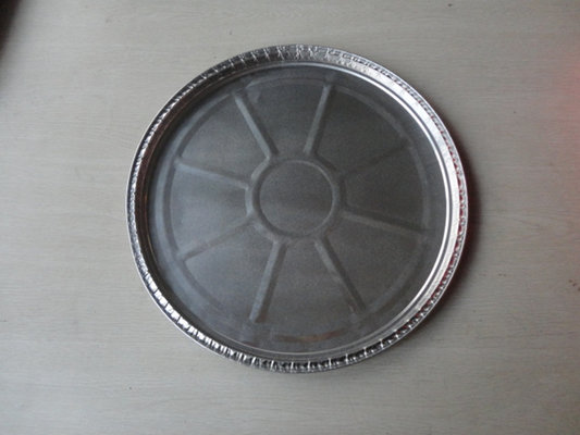 Pizza Round Aluminum Foil Baking Pans With SGS For Outdoor Cookware