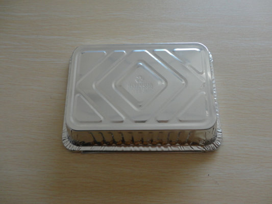 Household Aluminum Foil Containers With Lids Flexible Packing For Airline