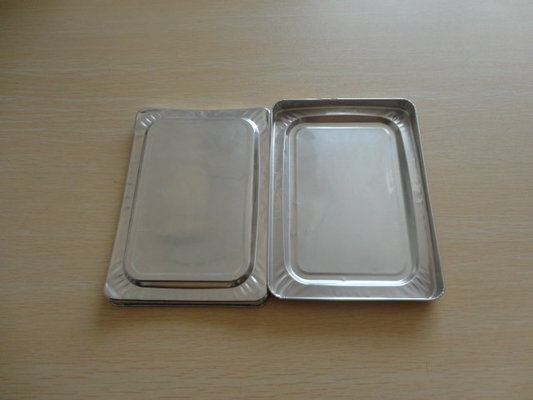 Airline Disposable foil containers with lids for food cooking with SGS certification