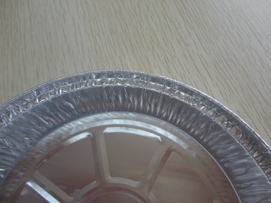Deep Recyclable Aluminum Foil Serving Trays With Cardboard Lids For Hot Food