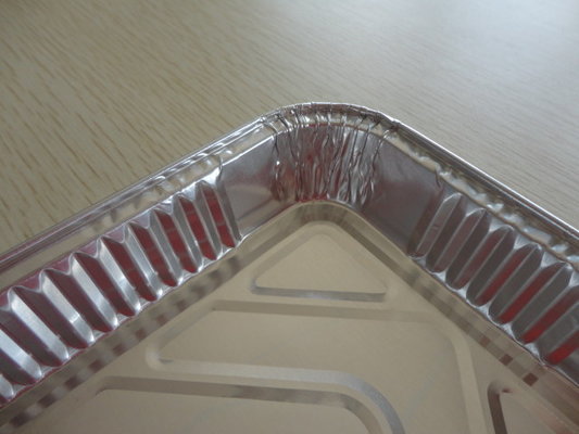 Eco-Friendly Alumiinum Foil Serving Trays Stackable Catering For Food heating 10L