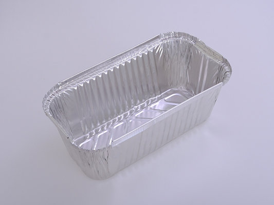 Food Storing Aluminum Foil Serving Trays Disposable Recyclable 1500ML