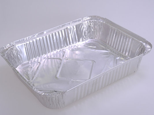 Disposable Aluminum Foil Baking Pans / Deep Steam Table Tray Full Size for Chicken Roaster