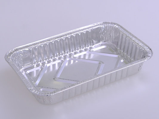 Eco-Friendly Household Aluminum Foil baking pans with lids For Frozen Food Ready Meal