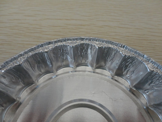Take Away Aluminum Foil Container Korea Cookware 1050ml Round shape For Food Packaging