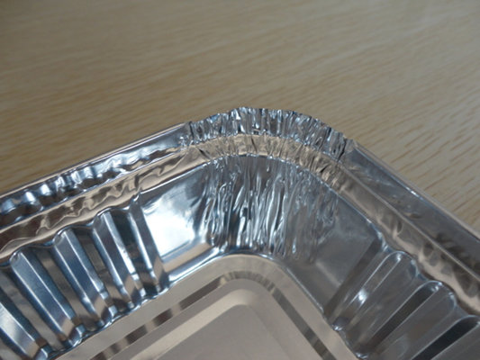 880ml Household Aluminum Foil Containers Takeaway Popular For Exporting