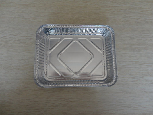 880ml Household Aluminum Foil Containers Takeaway Popular For Exporting