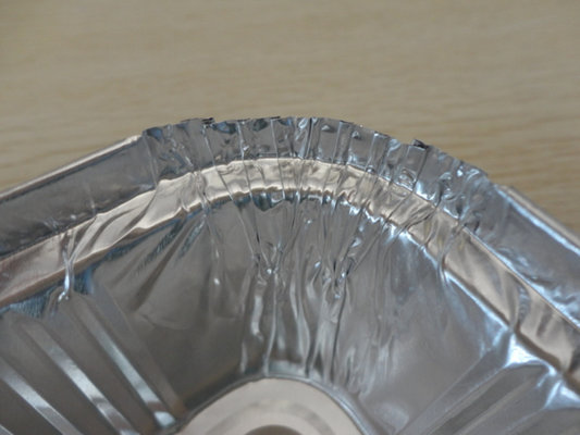 Food Grade Foil Takeaway Containers Flat Pack Storage For Hotel Food Service