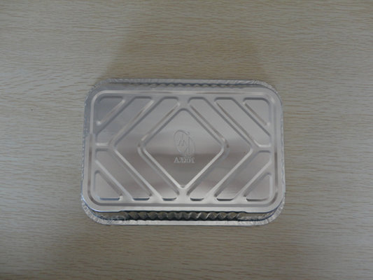 Disposable Aluminum Foil Baking Pans / Loaf Pan For Food Storage And Cooking