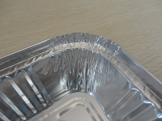 Disposable Aluminum Foil Baking Pans / Loaf Pan For Food Storage And Cooking