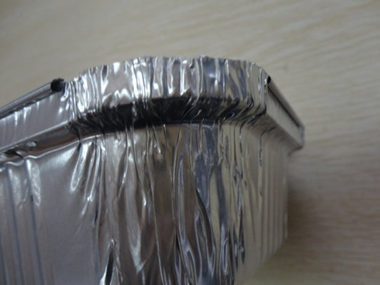 Deep Steam Rectangular Aluminum Storage Container / Baking Aluminum Foil Pans
