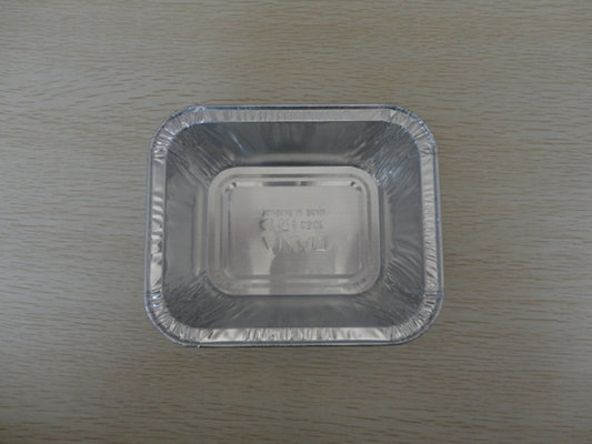 Mini Loaf Aluminum Foil Roasting Pan rectangle for food packaging and Catering