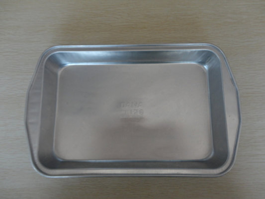 Pollution-Free smooth wall Aluminum Foil Roasting Pan , Take Away Lunch Box
