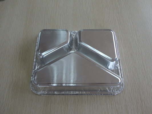 With Compartment Aluminum food storage Containers